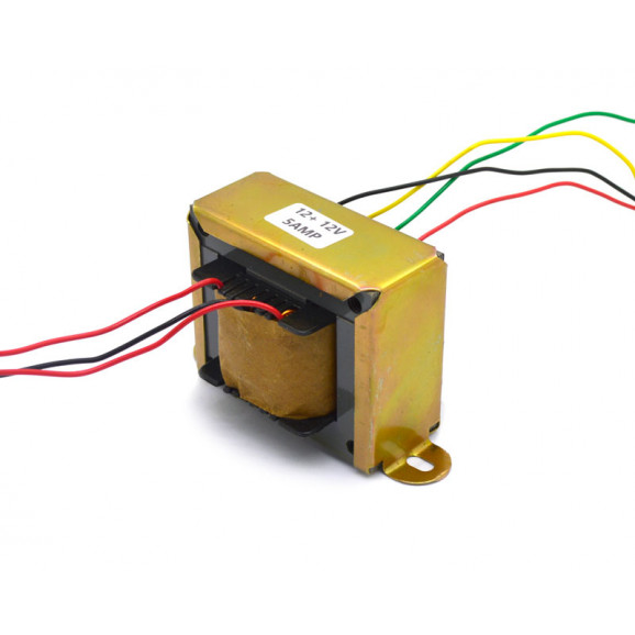 Transformador de Tensão 127/220V para 12V+12V 5A