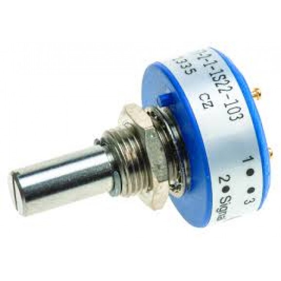 Potenciômetro de precisão No Stop 357-0-0-1S22 - Vishay/Spectrol