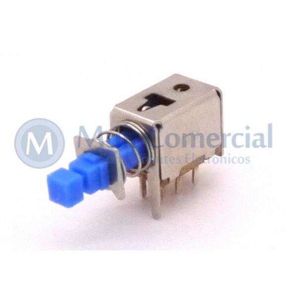 Chave com trava com 6 terminais - PS-22F06