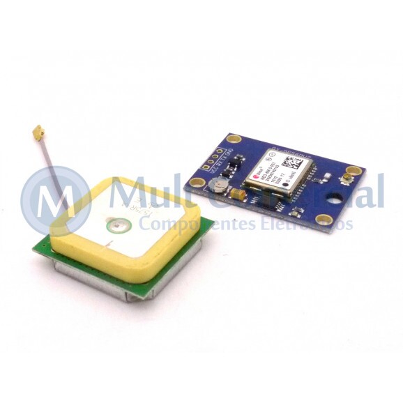 Módulo Arduino GPS Ublox GPS6MV2 - BC
