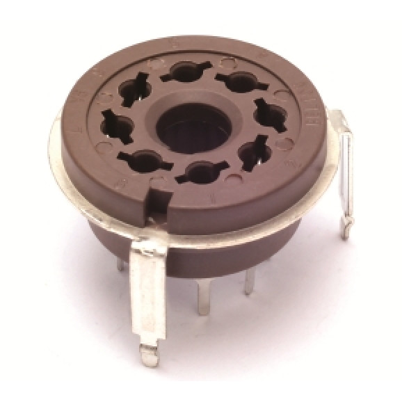 Soquete para Válvula de 8 Pinos (Octal) Solda em placa PCI VT8-PTL-01 ...