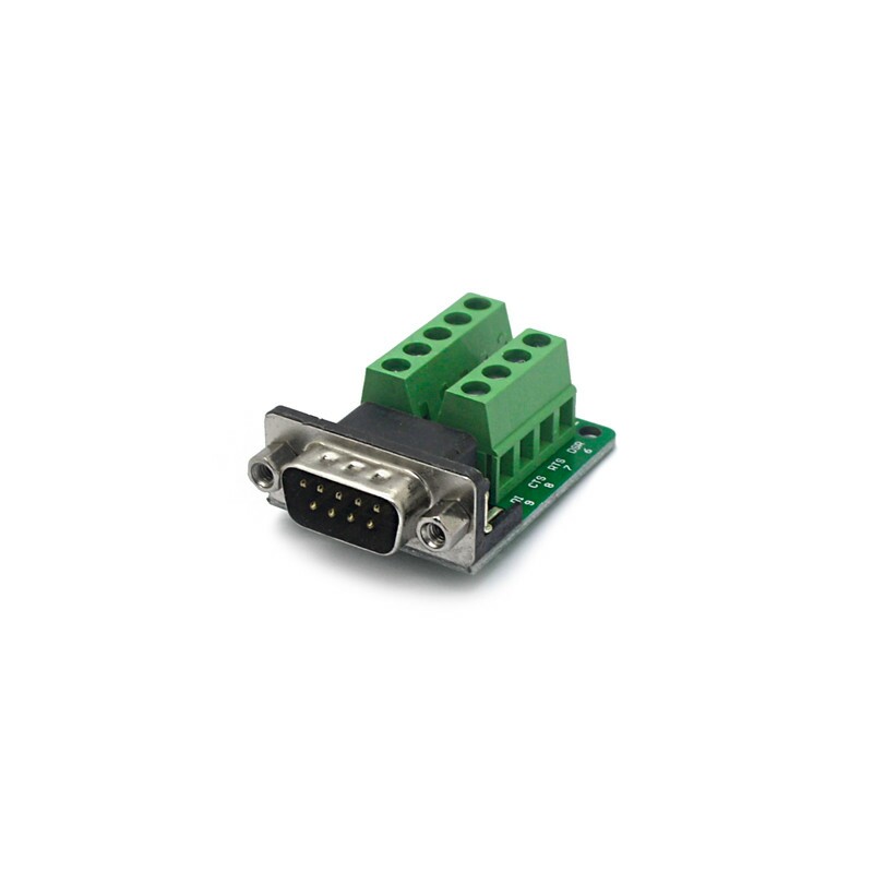 Módulo Adaptador DB9 Serial RS232 Macho para Borne 9 Vias - 02-393 - GC-207