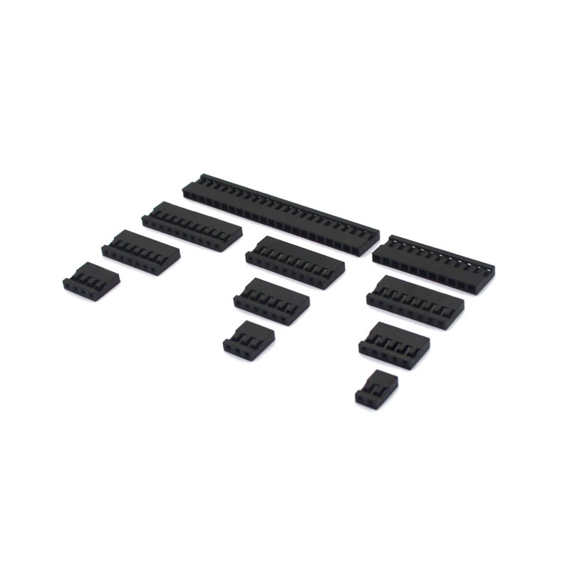 Alojamento Mini Modu Fêmea Simples JS-1126 Passo de 2,00mm - 2 a 22 Vias