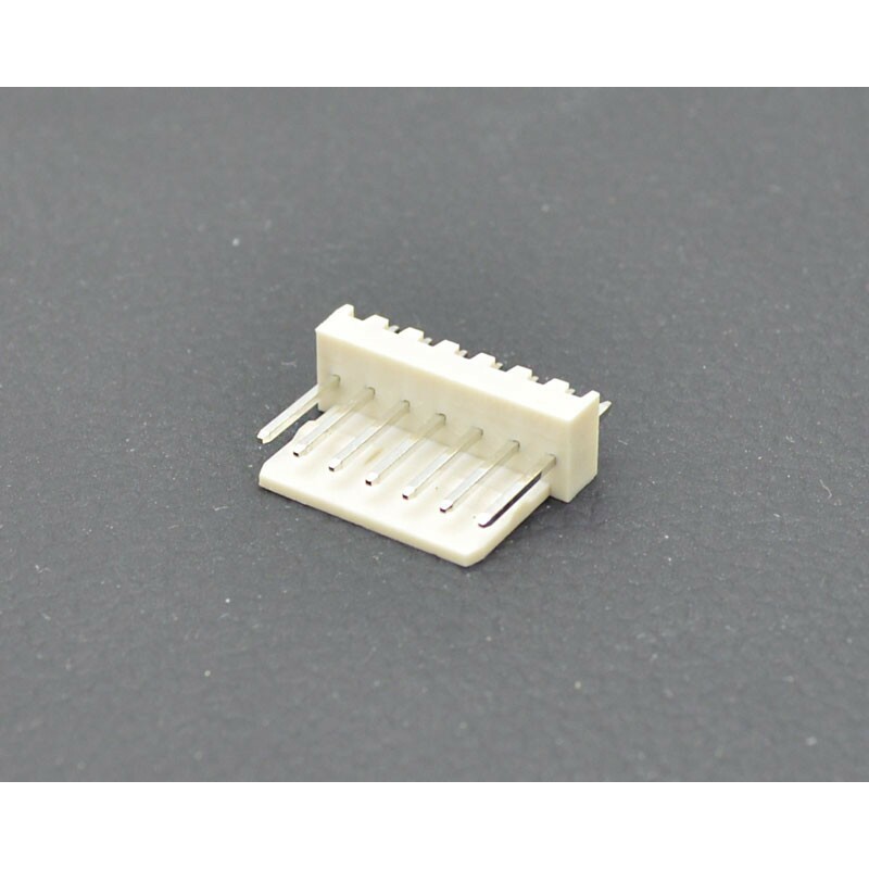 Conector KK Macho DS1070-0XM - JS-6001 180º Passo de 2.54mm - 2 a 10 Vias - Connfly