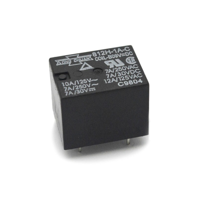 Relé 812H-1A-C-B-9VDC - Song Chuan