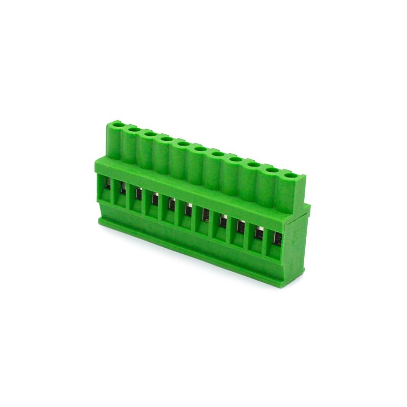 Conector Verde Multipolar AKZ1110 Fêmea - Passo 5,08mm - 2 a 16 Vias ...
