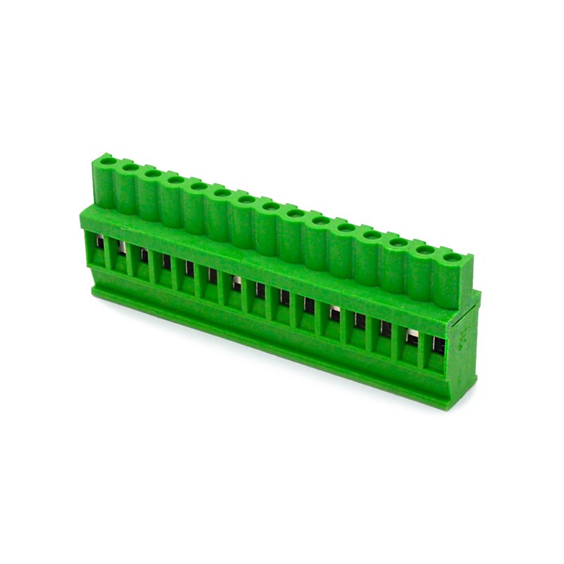 Conector Verde Multipolar AKZ1110 Fêmea - Passo 5,08mm - 2 a 16 Vias ...