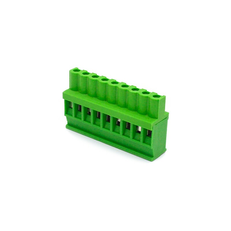 Conector Verde Multipolar AKZ1110 Fêmea - Passo 5,08mm - 2 a 16 Vias ...