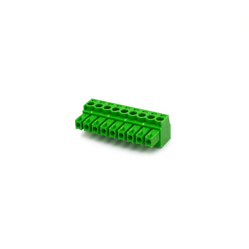 Conector Verde Multipolar AKZ1550 Fêmea Passo 3,81mm - 2 a 16 Vias ...