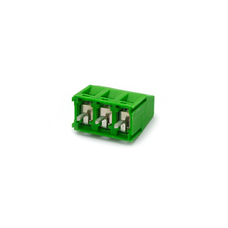 Conector Verde Multipolar AKZ350.03 Fixo Fêmea 180º (Vertical) de 3 ...