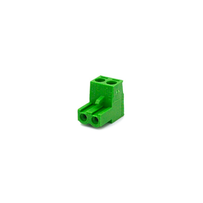 Conector Verde Multipolar AKZ950 Fêmea - Passo 5,08mm - Phoenix Mecano