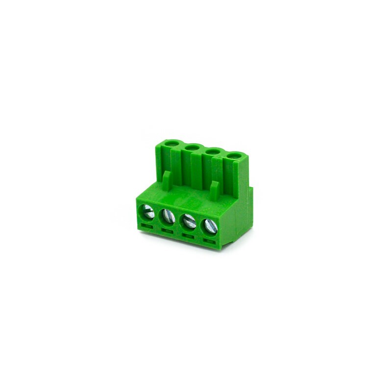 Conector Verde Multipolar AKZ950 Fêmea - Passo 5,08mm - Phoenix Mecano
