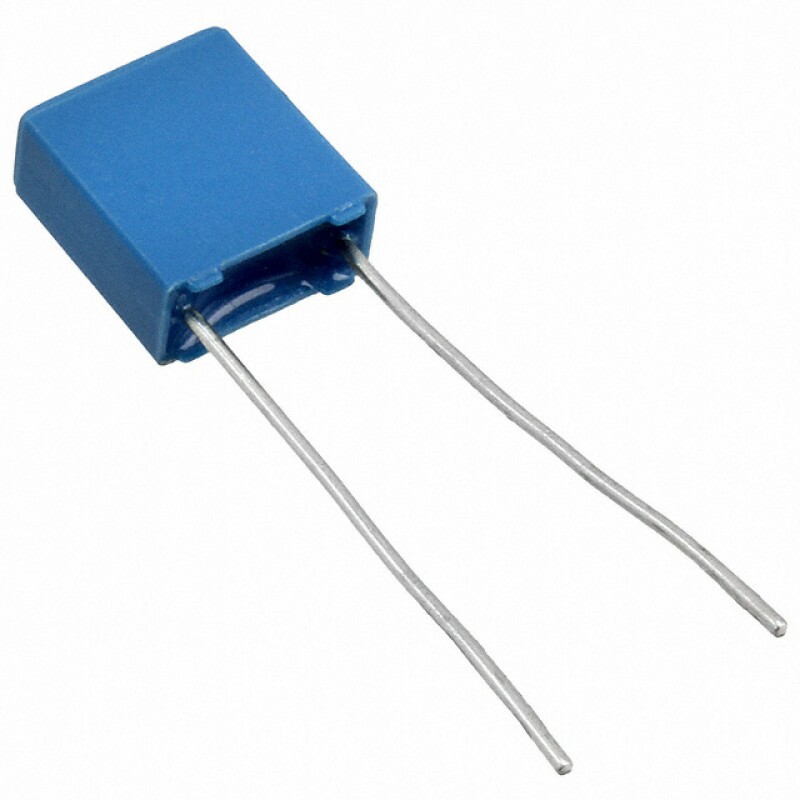 Capacitor Poliéster Film 150KpF/63V ( 0.15uF / 150NF / 154 ) Série ...