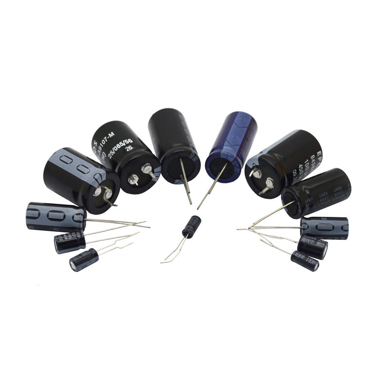 Capacitor Eletrolítico de 100uF - 10V a 450V