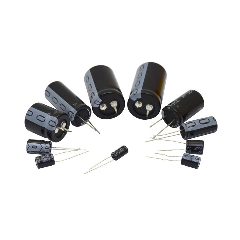 Capacitor Eletrolítico de 220uF - 16V a 450V