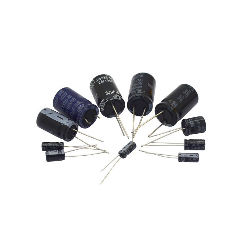 Capacitor Eletrolítico de 33uF - 16V a 450V