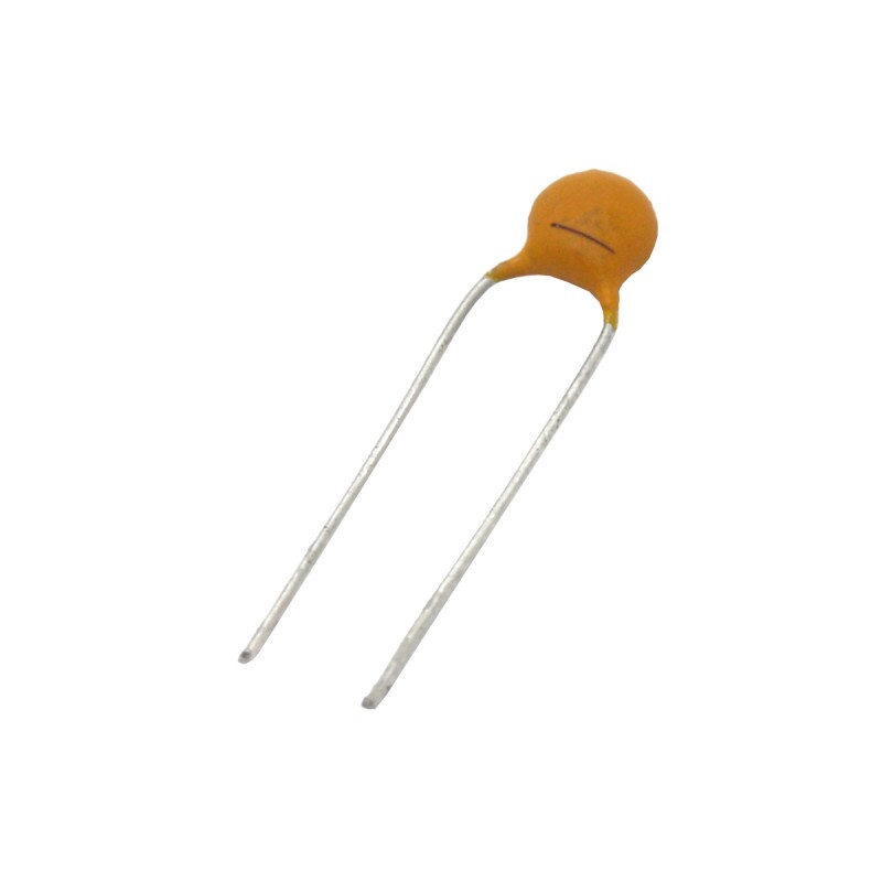 Capacitor Cerâmico Disco 10KpF ( 103 / 10nF / 0,01uF ) - 50V a 2000V