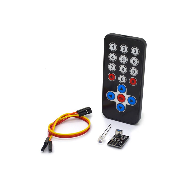 Kit Controle Remoto Infravermelho com Modulo Receptor - IR - GC-140