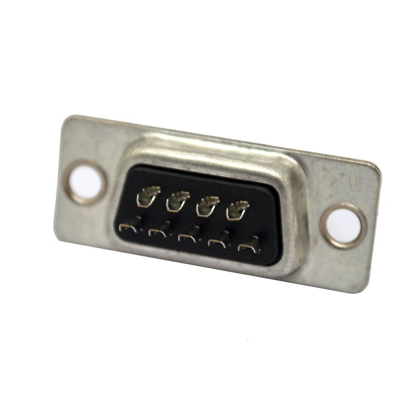 Conector DB09 Macho Solda Fio DS1033-09MBNSISS - Connfly
