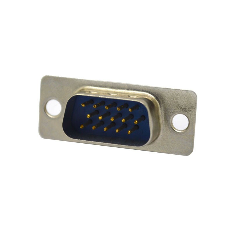 Conector DB15 Macho Solda Fio VGA