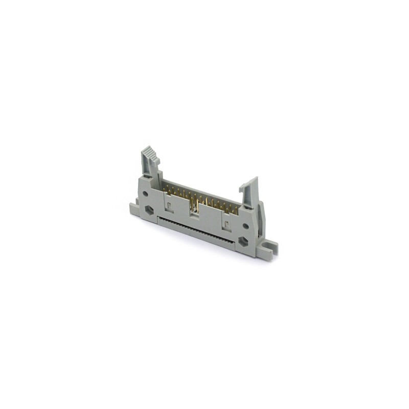 Conector Header com Ejetor e Fixação para Cabo Flat IDC - 10 a 64 Vias ...