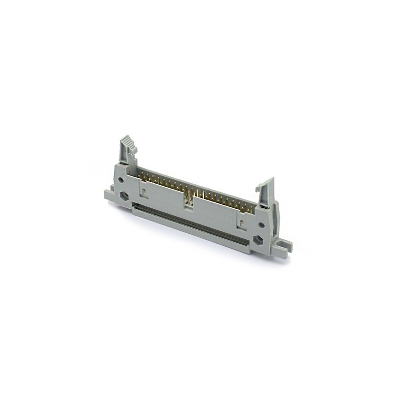 Conector Header com Ejetor e Fixação para Cabo Flat IDC - 10 a 64 Vias ...