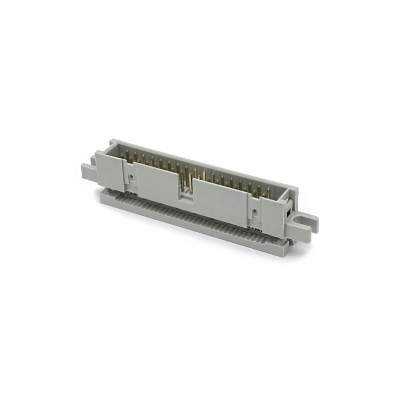 Conector Header com Fixação para Cabo Flat IDC - 10 a 64 Vias - DS1015 ...