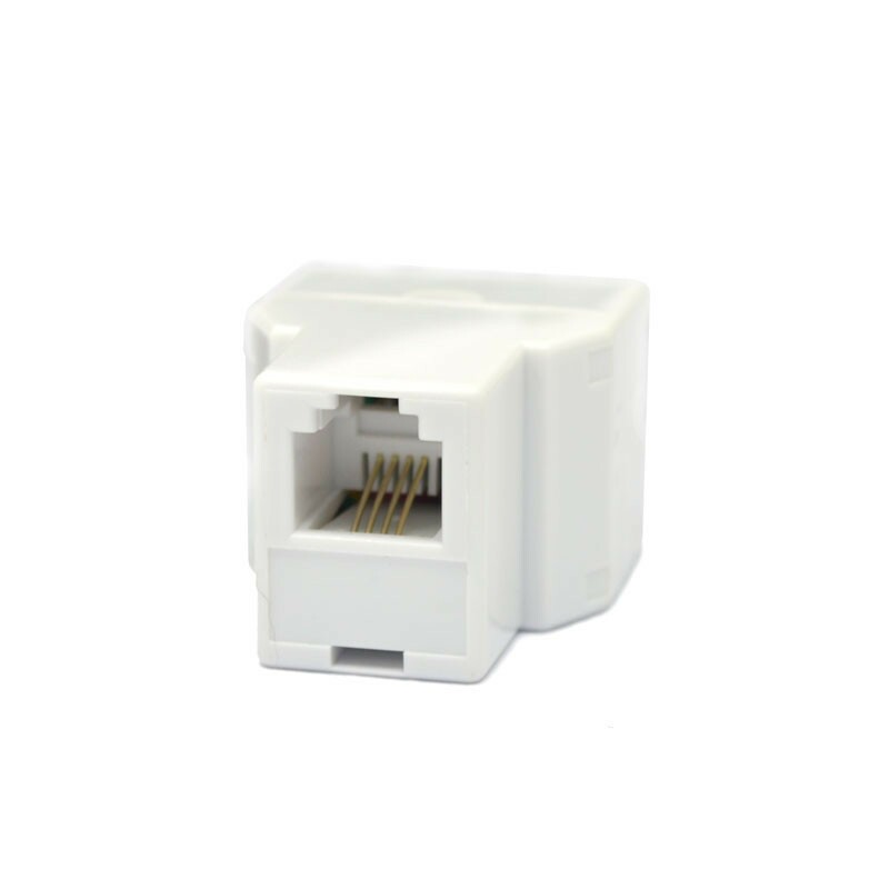 Adaptador RJ11 04 Vias - 6P4C/2X6P4C - JL52011A - Jiali