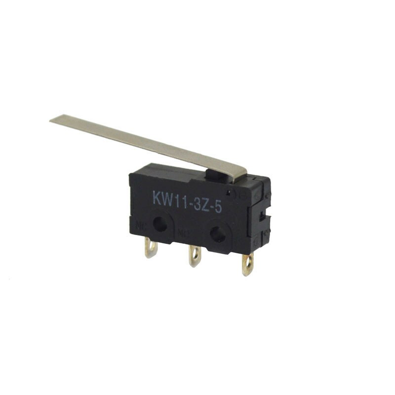 Chave Micro Switch com Haste de 31,5mm 5A/125/250V 3T - KW11-3Z-5