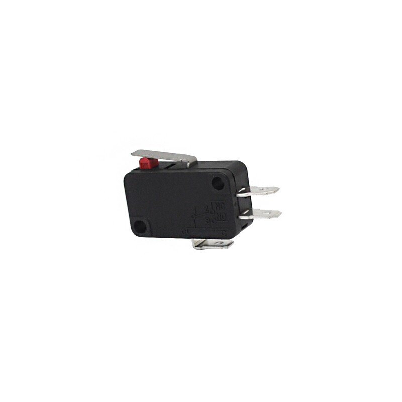 Chave Micro Switch com 3 Terminais e Haste de 14MM 16A/250Vac Preto ...
