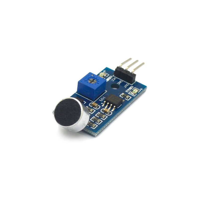 Mini Sensor de Áudio de 3 Pinos Compatível com Arduino - GC-29