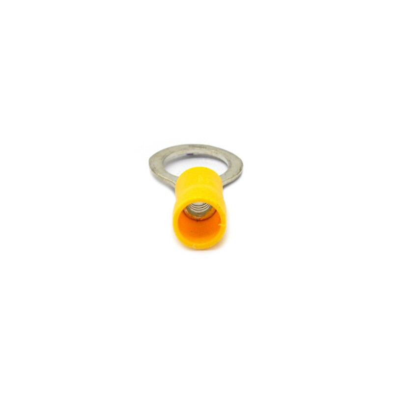 Terminal Olhal Isolado 12-10 AWG M10 - 3/8" 2,6 á 6mm Amarelo - OL6206 ...
