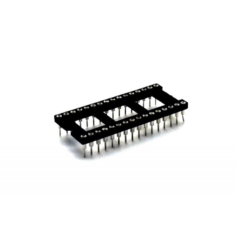 Soquete torneado CPT32 32 pinos - Cód. Loja 395 A 396