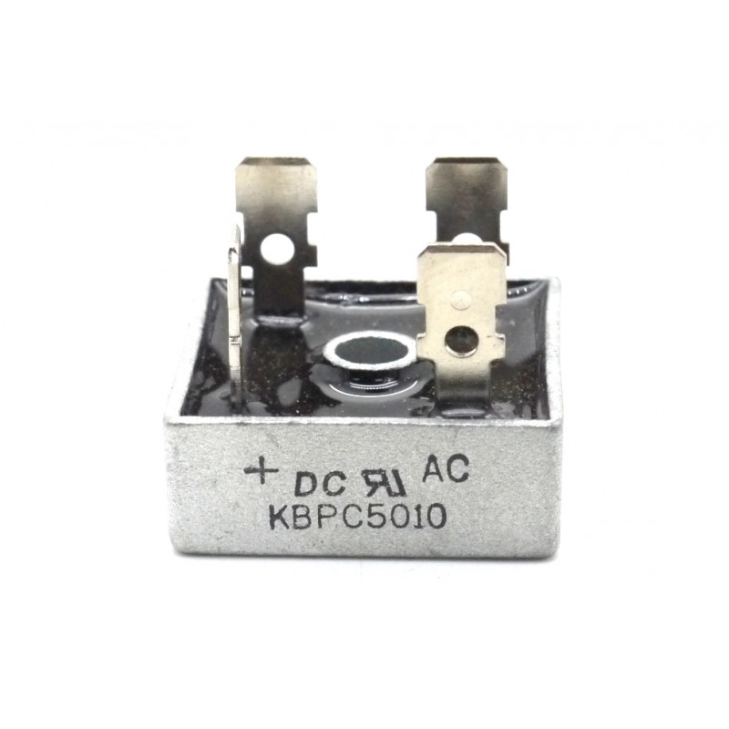 Ponte Retificadora KBPC5010 50A/1000V - DC