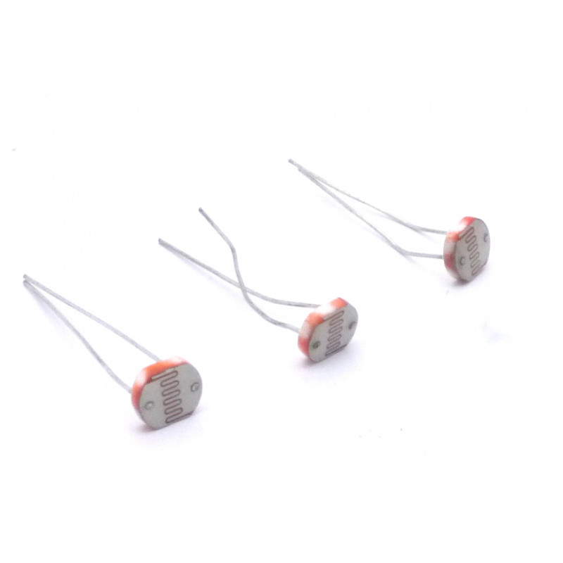 Sensor de luminosidade LDR 7mm - LG7516