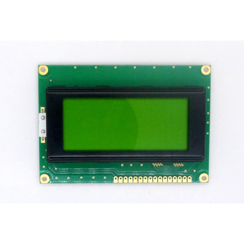 Display LCD 16x04 Verde com Luz de Fundo (Back Light) WH-1604A-YYH-JT ...