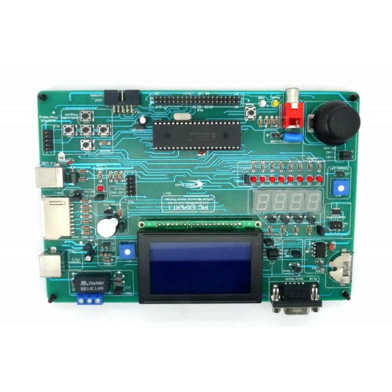 PIC EXPERT 2® PIC18F4550 Advanced Board