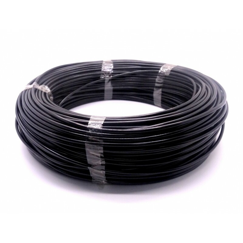 Cabo Flexível Preto 1.5mm - Rolo Com 100 Metros