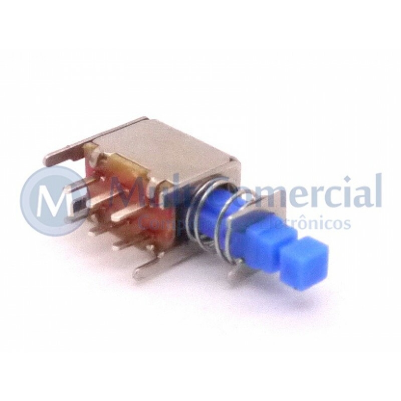 Chave com trava com 6 terminais - PS-22F06