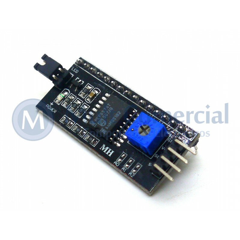 Módulo Serial I2C para Display LCD - Arduino - GC-59