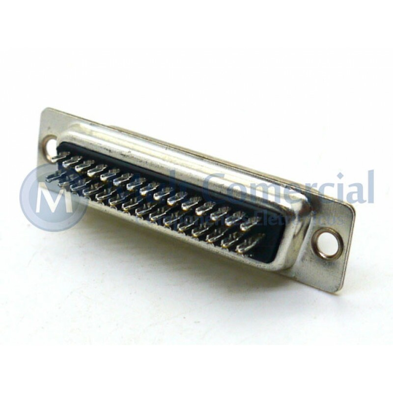 Conector DB44 Macho Solda Fio VGA DS1035-44MBNSISS - Connfly