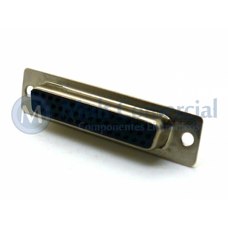 Conector DB44 Fêmea Solda Fio VGA DS1035-44FBNSISS - Connfly