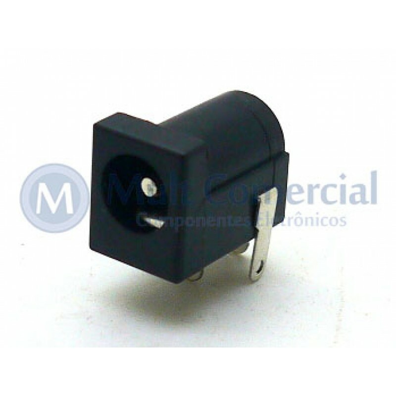 Jack J4 2.1mmX5.5mm - Com Pino de 2.1mm - DC-005 - JL13028A - Jiali