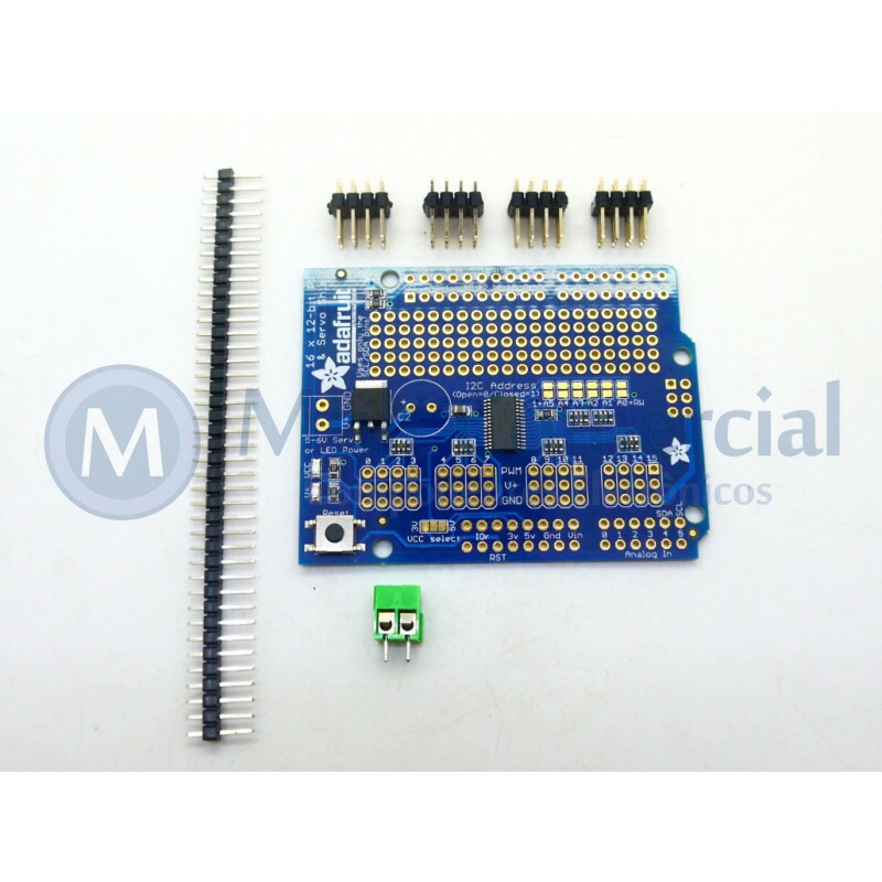 Servo Motor Shield 16 Canais para - Arduino