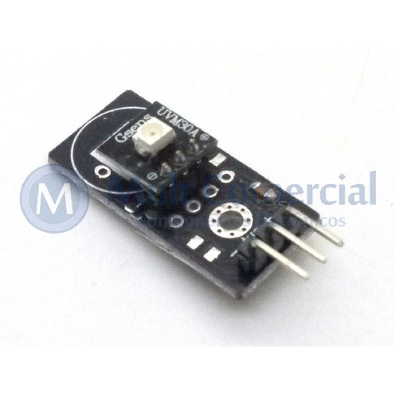 Shield De Sensor Ultravioleta Para Arduino - MultComercial