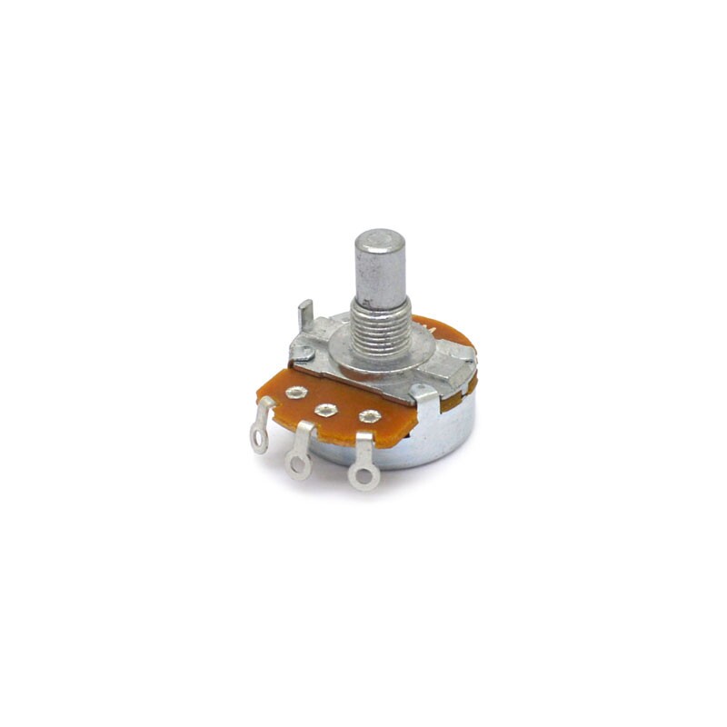 Potenciômetro Alpha 24mm Linear "B" Eixo Liso Alumínio com 8mm - RV24AF ...