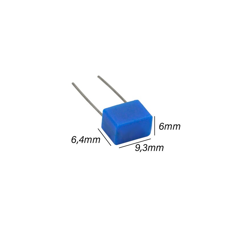 Indutor Radial Espaçamento de 5mm - 1uH a 1000uH