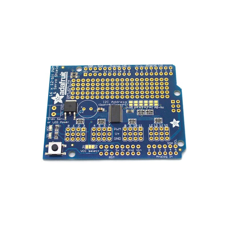 Servo Motor Shield 16 Canais Compatível com Arduino