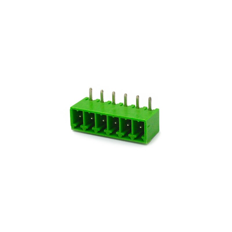 Conector Verde Multipolar STLZ1550GH Macho 90º (Horizontal) Com as ...