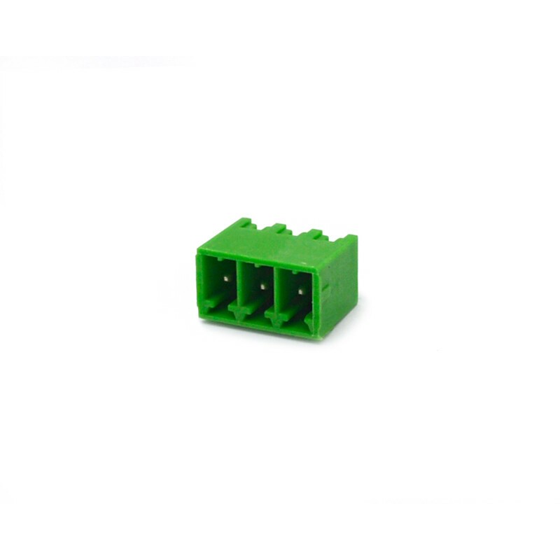 Conector Verde Multipolar STLZ1550GV Macho 180º (Vertical) Com as ...